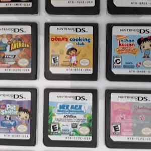 Authentic Nintendo DS Games for DS / Dslite / Dsi / 3DS XL and 2DS - Etsy