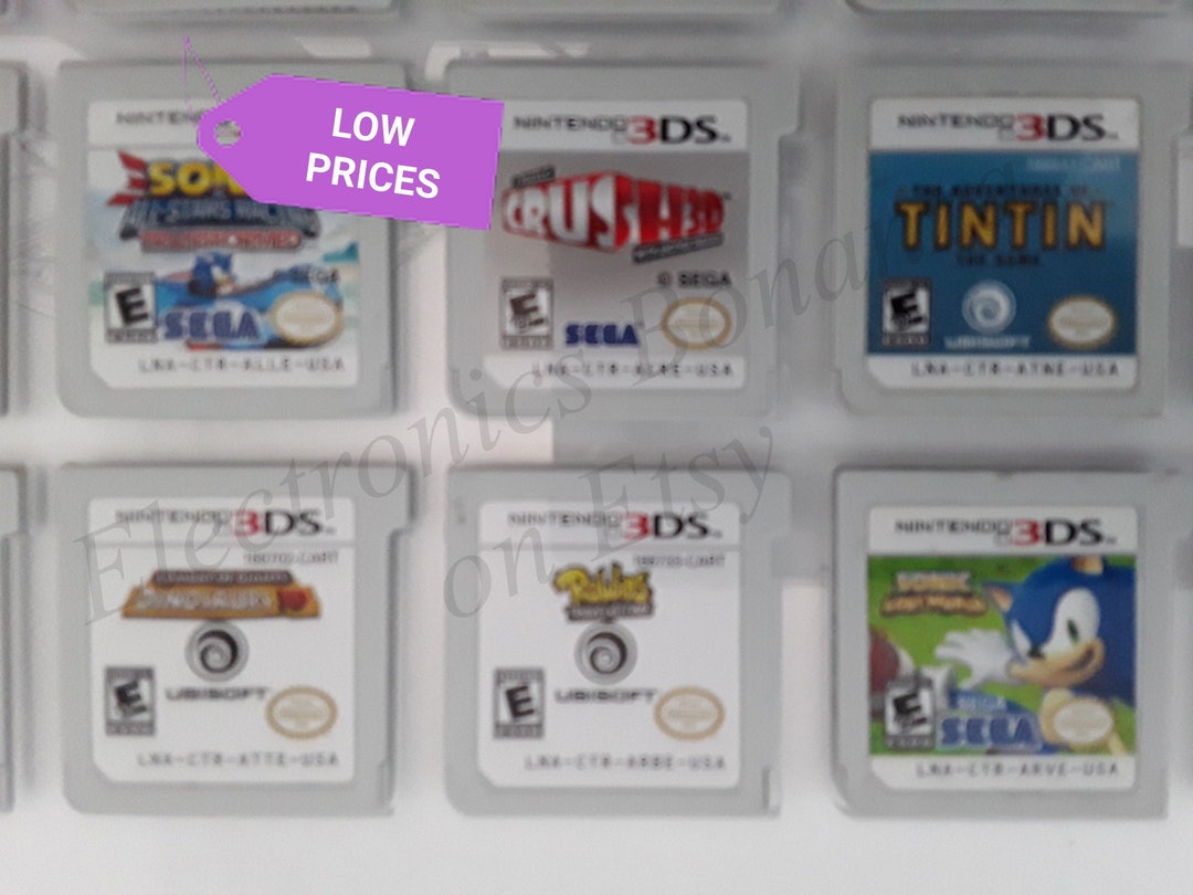 Authentic Nintendo 3DS Games - Etsy