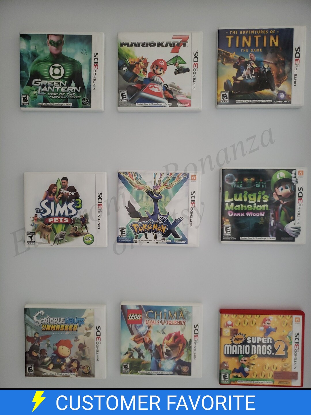 Authentic Nintendo 3DS Games - Etsy
