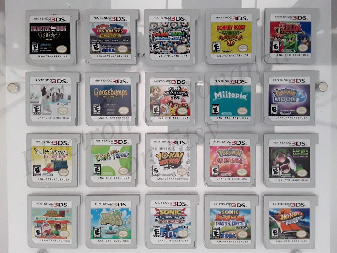 Authentic Nintendo 3DS Games - Etsy