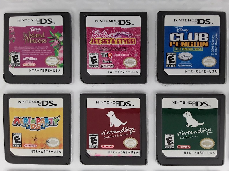 Authentic Nintendo DS Games for DS / Dslite / Dsi / 3DS XL and - Etsy