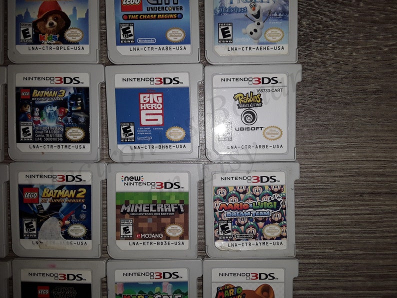 Authentic Nintendo 3DS Games - Etsy