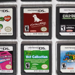 Authentic Nintendo DS Games for DS / Dslite / Dsi / 3DS XL and 2DS - Etsy