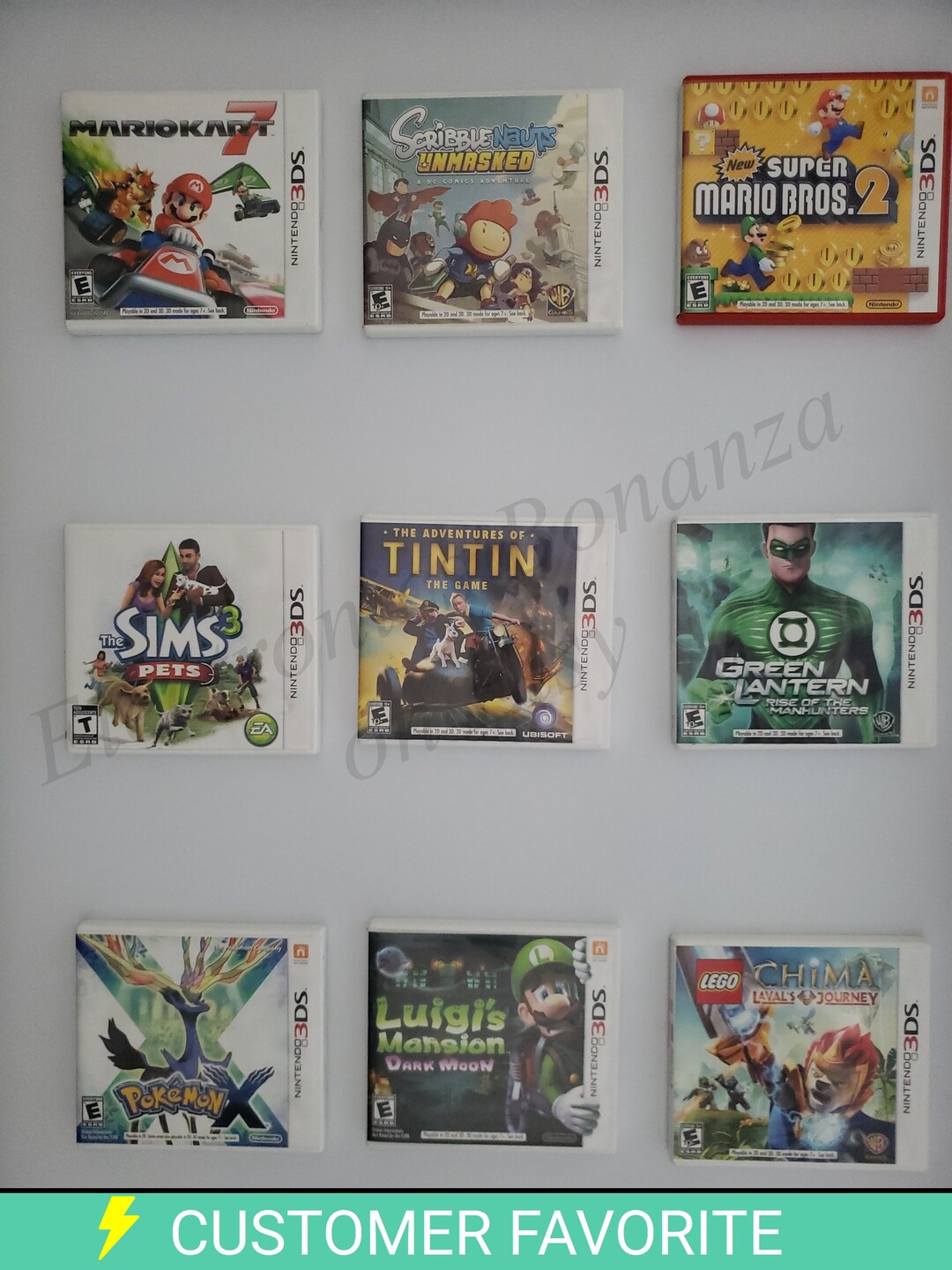 Authentic Nintendo 3DS Games - Etsy