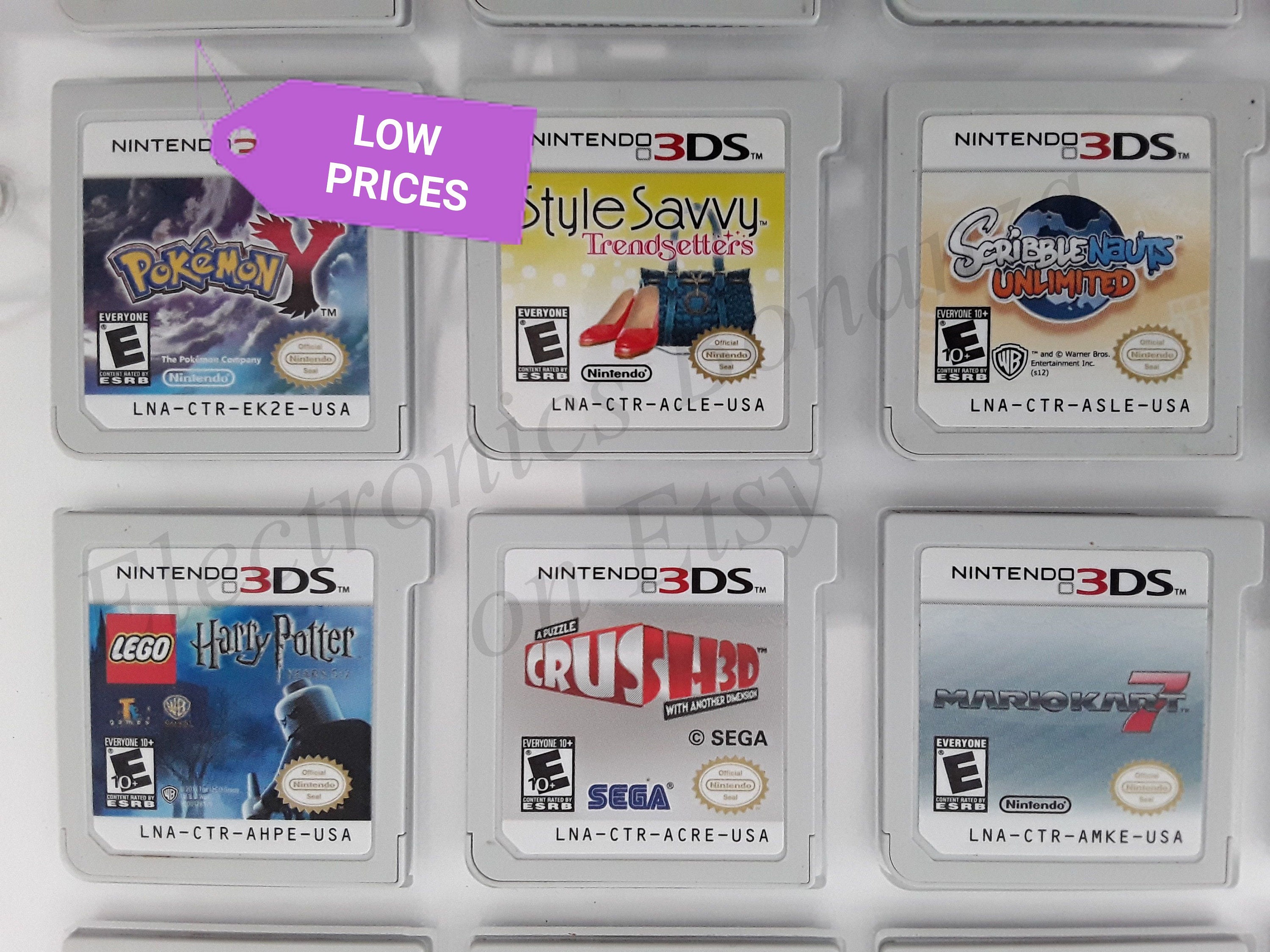 Authentic Nintendo 3DS Games - Etsy