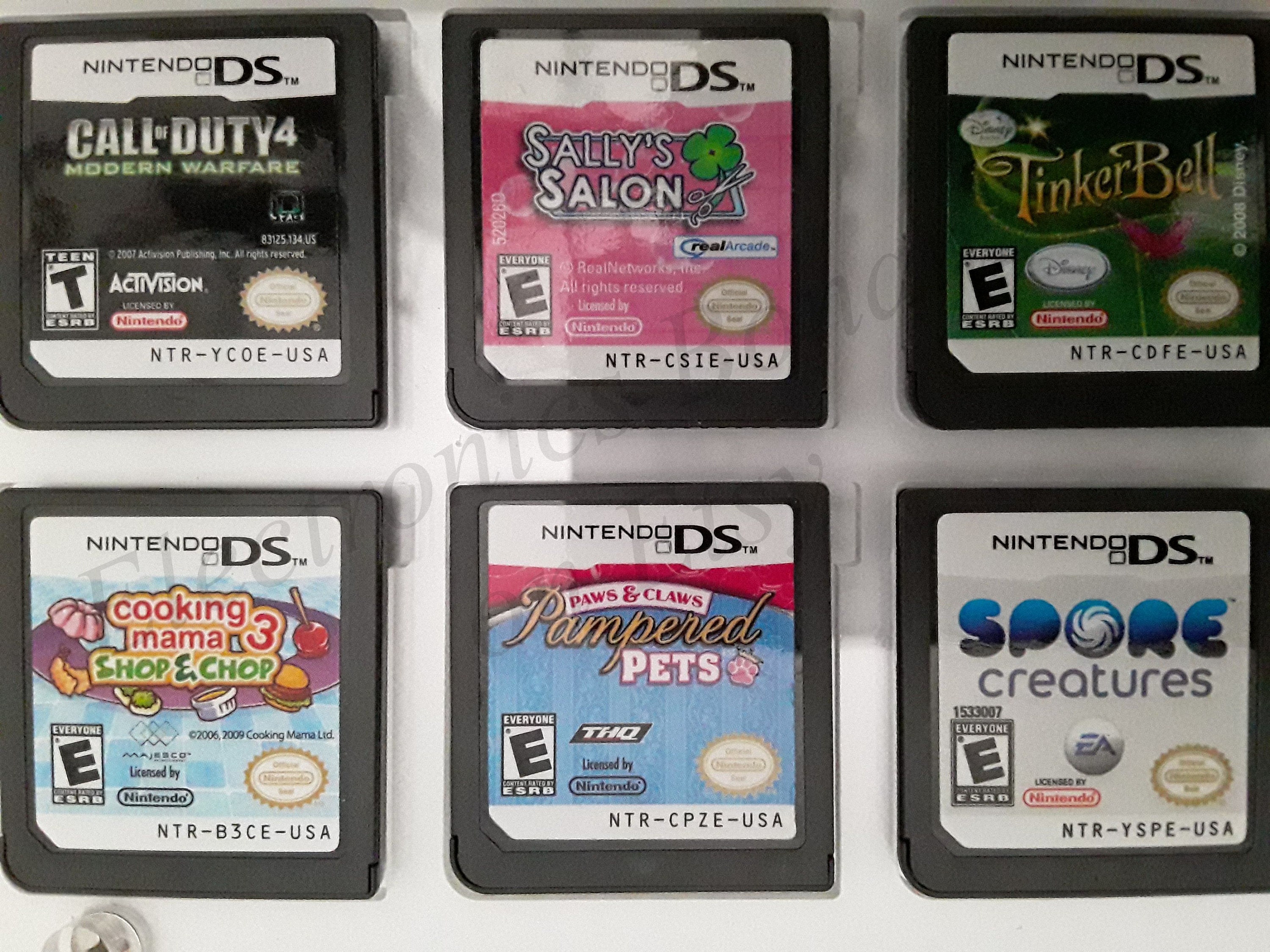Authentic Nintendo DS Games for DS / Dslite / Dsi / 3DS XL and 2DS - Etsy