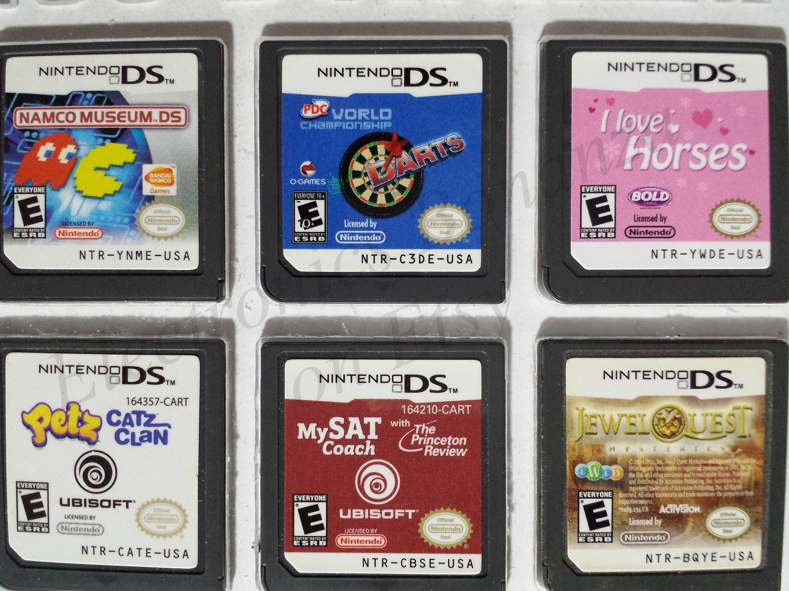 Authentic Nintendo DS Games for DS / Dslite / Dsi / 3DS XL and 2DS - Etsy