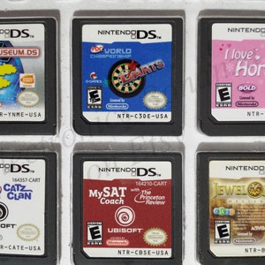 Authentic Nintendo DS Games for DS / Dslite / Dsi / 3DS XL and 2DS - Etsy
