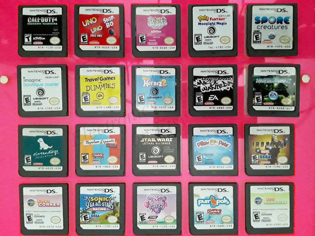 Nintendo DS Games for DS / Dslite / Dsi / 3DS XL and 2DS - Etsy