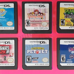 Authentic Nintendo DS Games for DS / Dslite / Dsi / 3DS XL and 2DS - Etsy