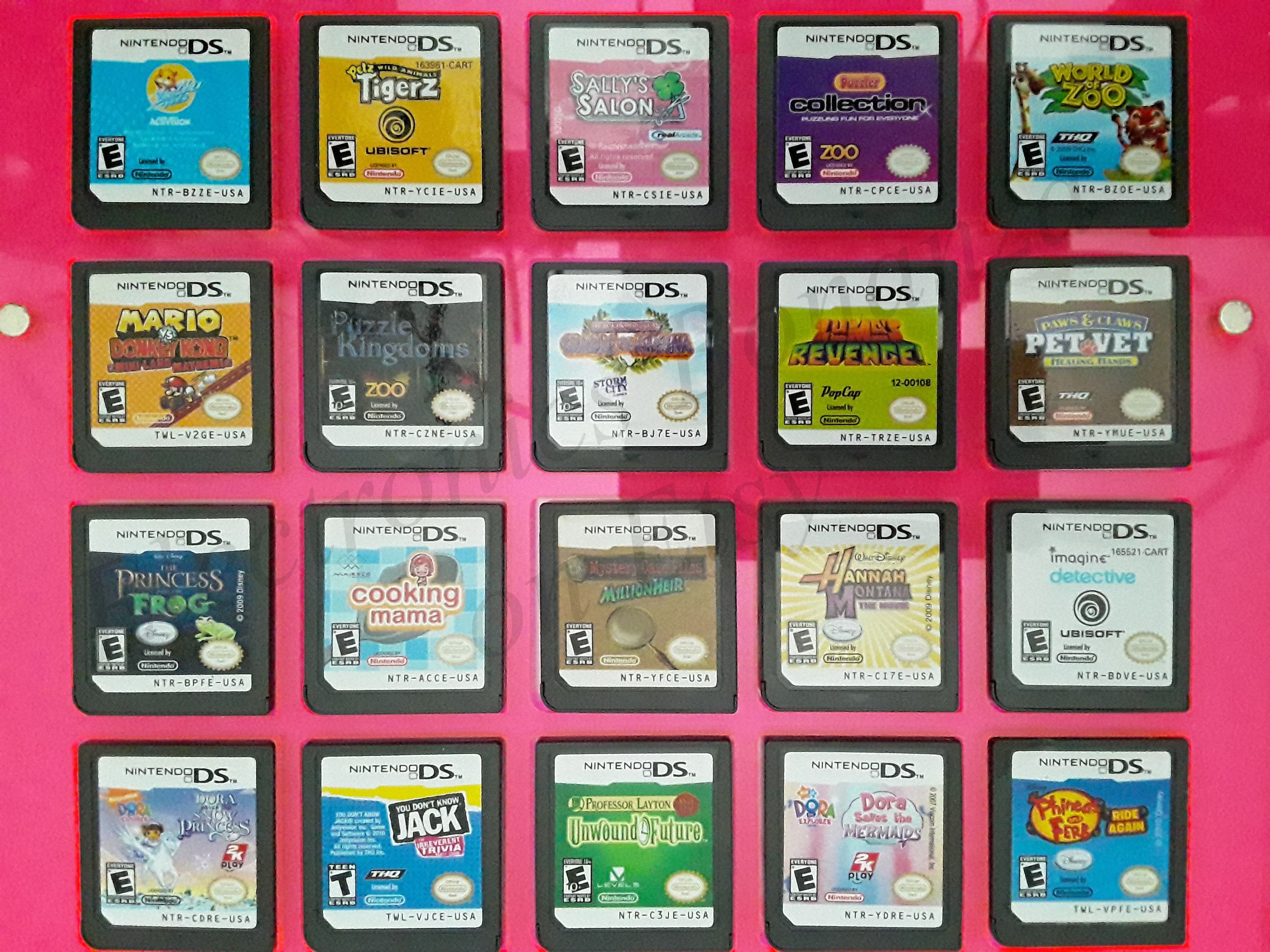 Authentic Nintendo DS Games for DS Dslite Dsi 3DS XL and 2DS Etsy