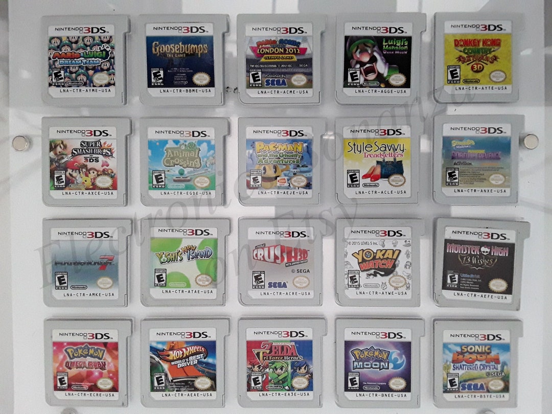 Tested Nintendo DS & 3DS Game Cartridges - Etsy