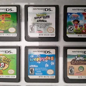 Authentic Nintendo DS Games for DS / Dslite / Dsi / 3DS XL and 2DS - Etsy
