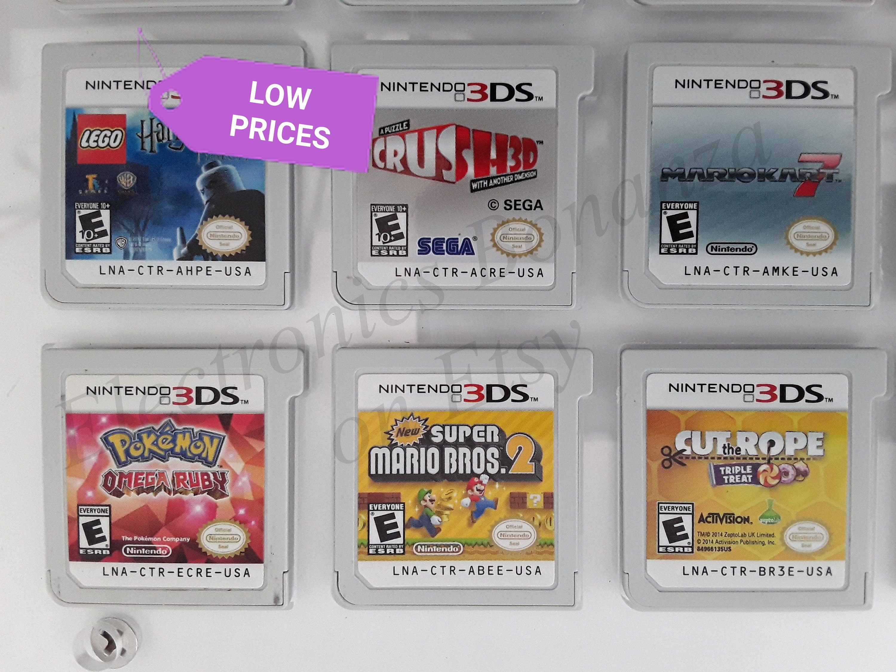 Authentic Nintendo 3DS Games - Etsy