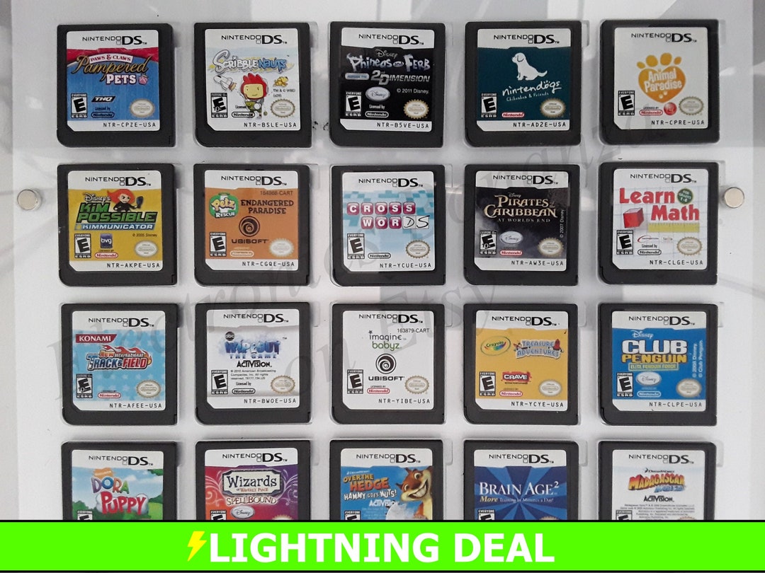 Authentic Nintendo DS Games for DS / Dslite / Dsi / 3DS XL and 2DS - Etsy