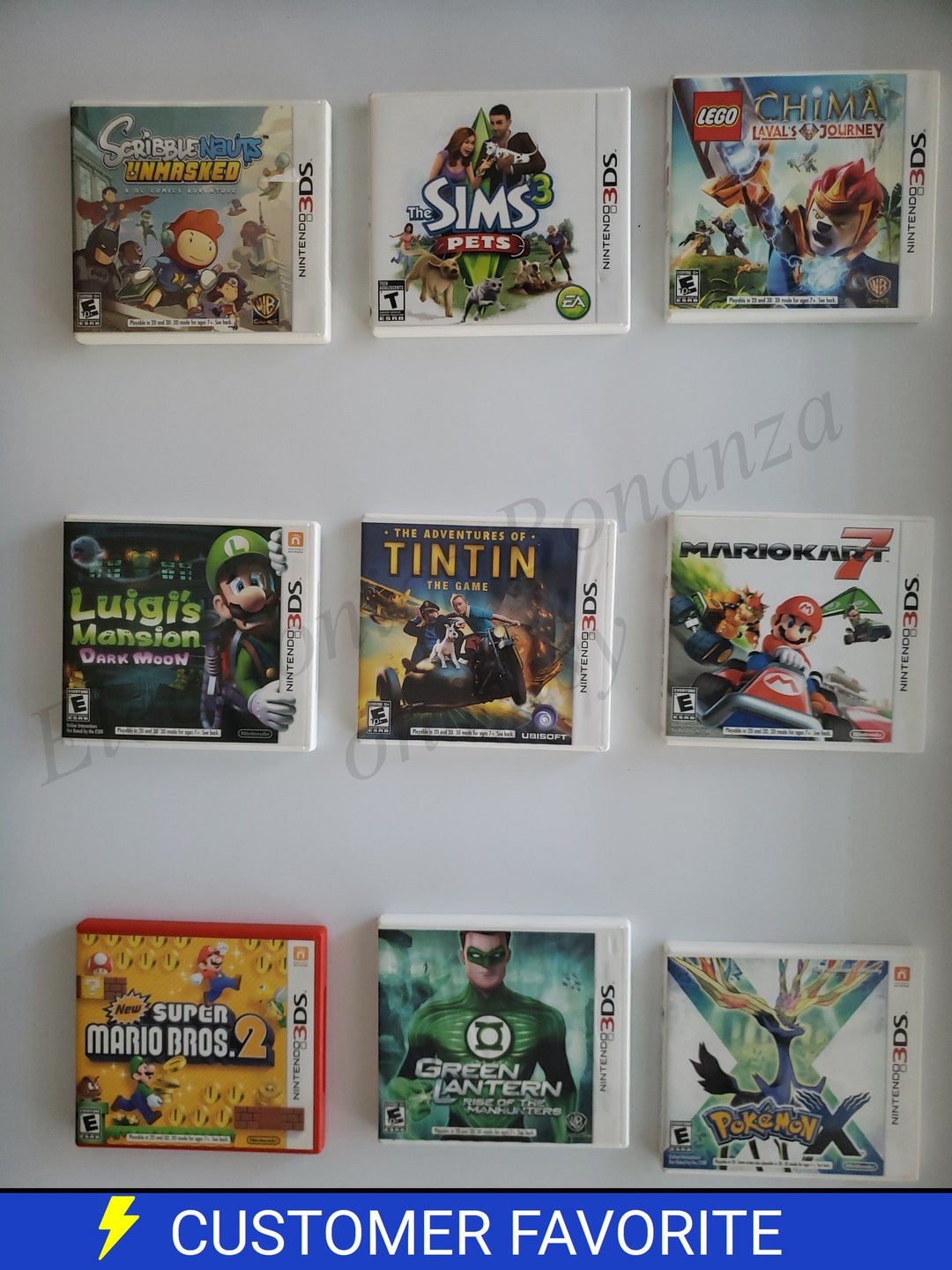 Authentic Nintendo 3DS Games - Etsy