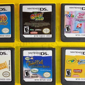 Authentic Nintendo DS Games for DS / Dslite / Dsi / 3DS XL and 2DS - Etsy