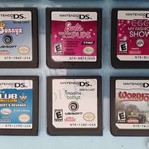 Authentic Nintendo DS Games for DS / Dslite / Dsi / 3DS XL and 2DS - Etsy