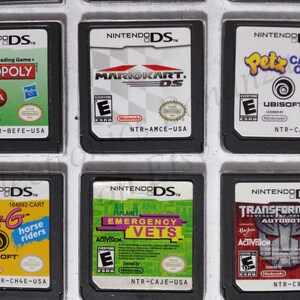 Authentic Nintendo DS Games for DS / Dslite / Dsi / 3DS XL and 2DS - Etsy