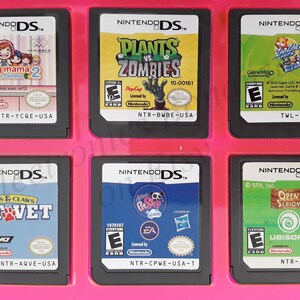 Authentic Nintendo DS Games for DS / Dslite / Dsi / 3DS XL and 2DS - Etsy
