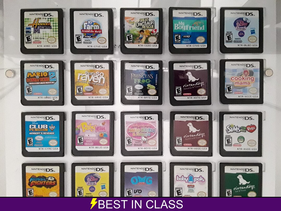 Authentic Nintendo DS Games for DS / Dslite / Dsi / 3DS XL and 2DS - Etsy