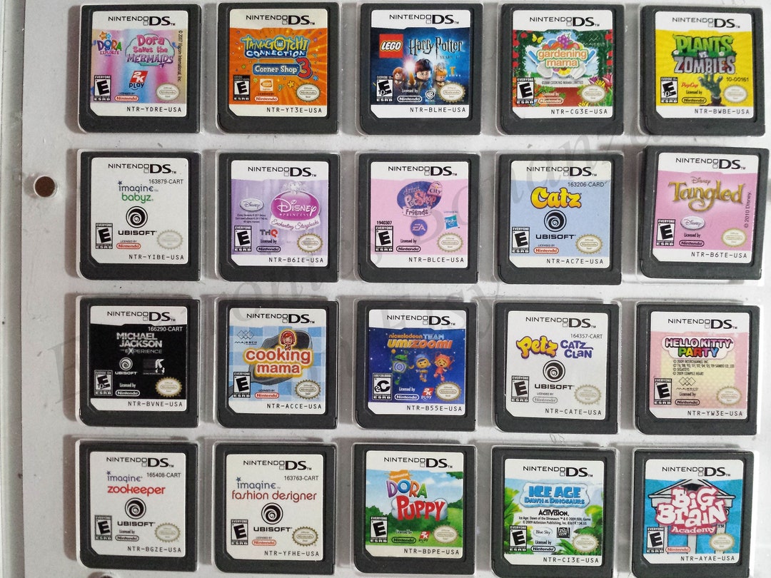 Authentic Nintendo DS Games for DS / Dslite / Dsi / 3DS XL and - Etsy