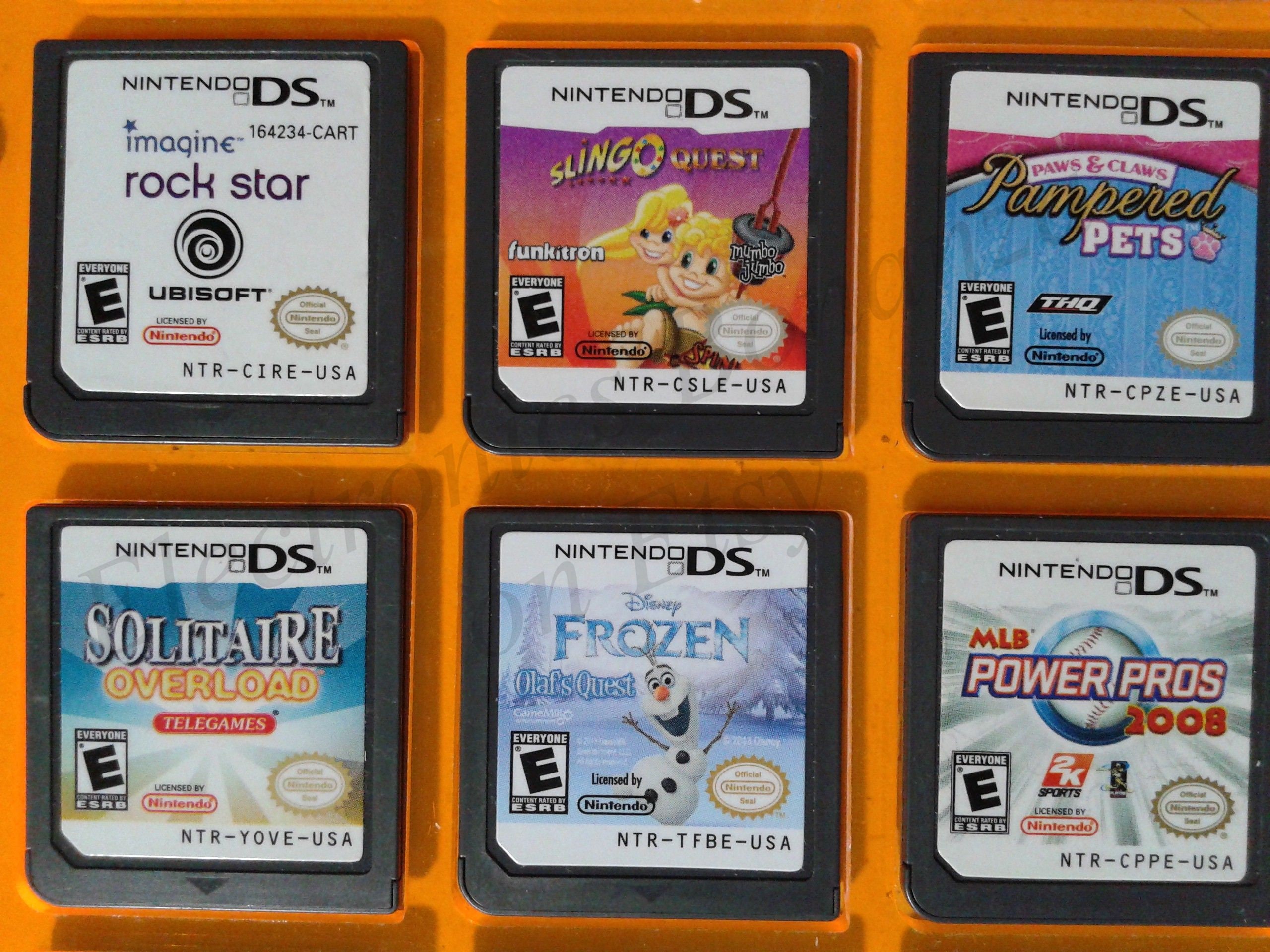 Authentic Nintendo DS Games for DS / Dslite / Dsi / 3DS XL and 2DS - Etsy