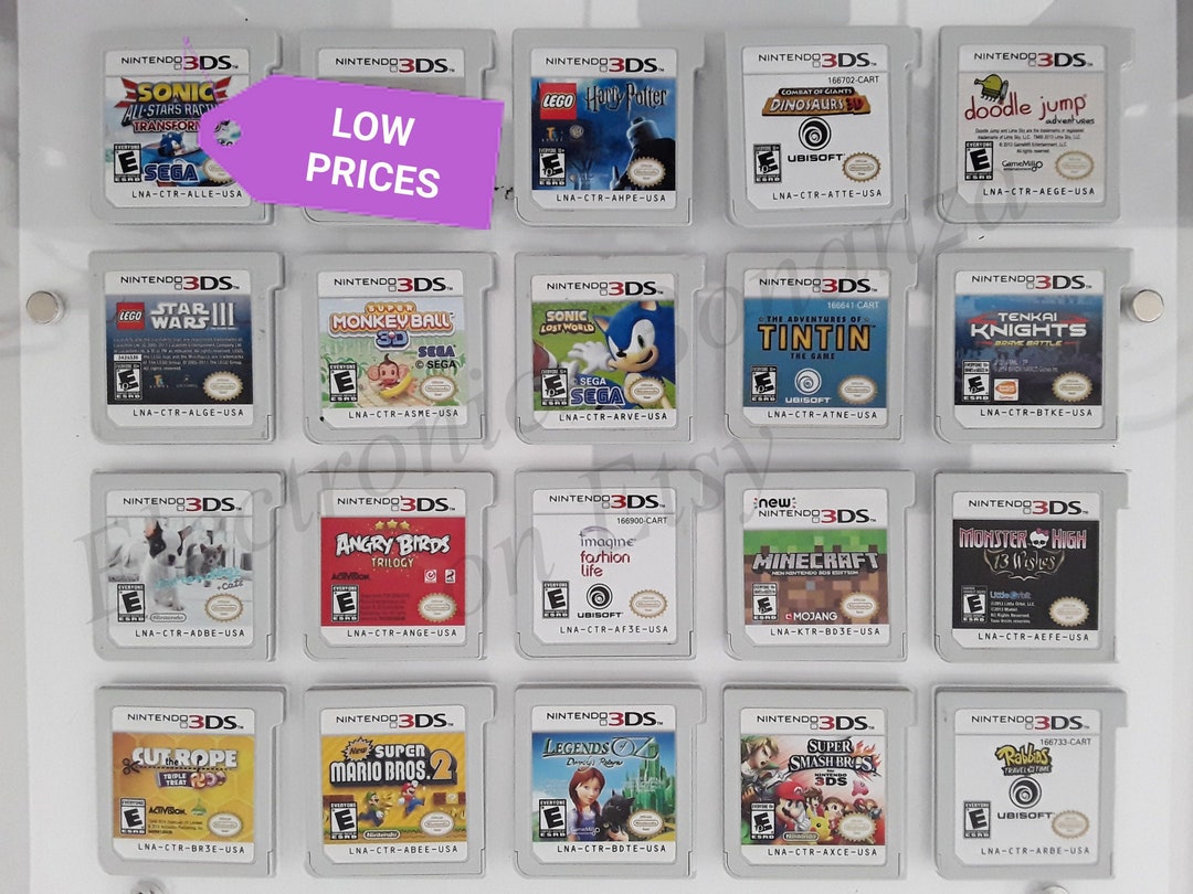 Authentic Nintendo 3DS Games - Etsy