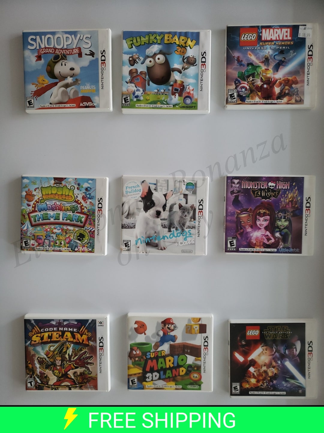 Authentic Nintendo 3DS Games - Etsy UK