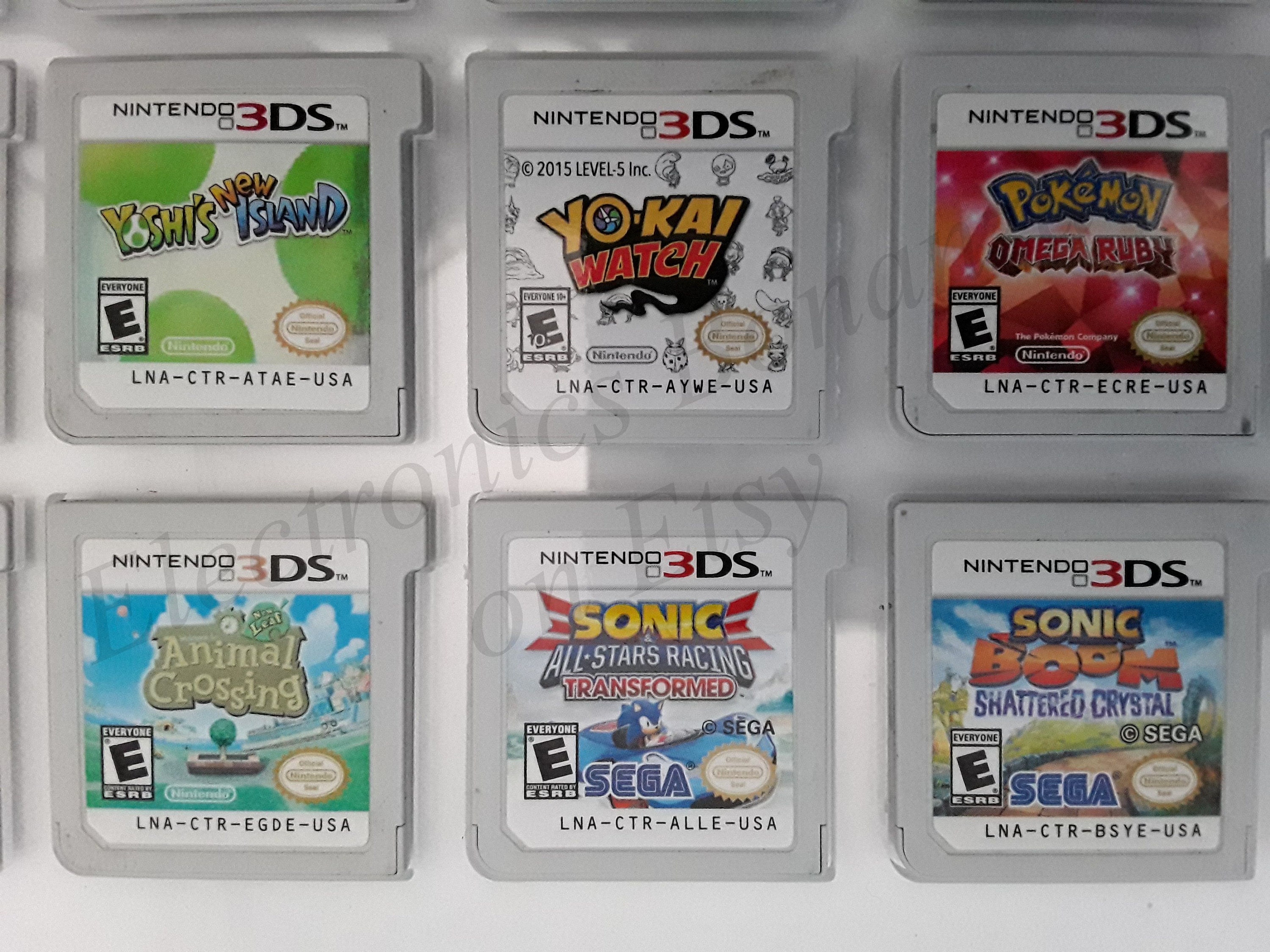 Authentic Nintendo 3DS Games - Etsy