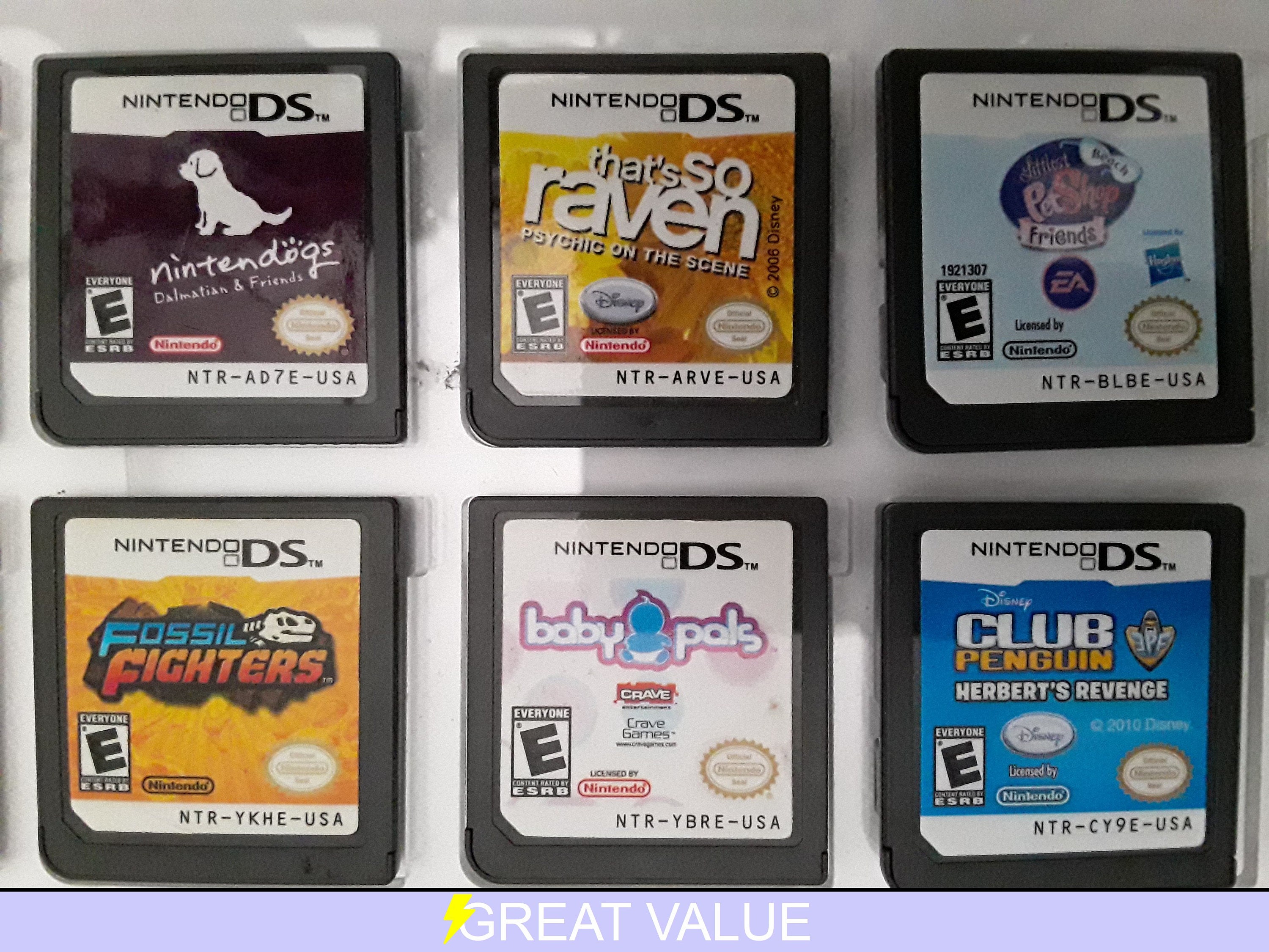 Authentic Nintendo DS Games for DS / Dslite / Dsi / 3DS XL and 2DS - Etsy