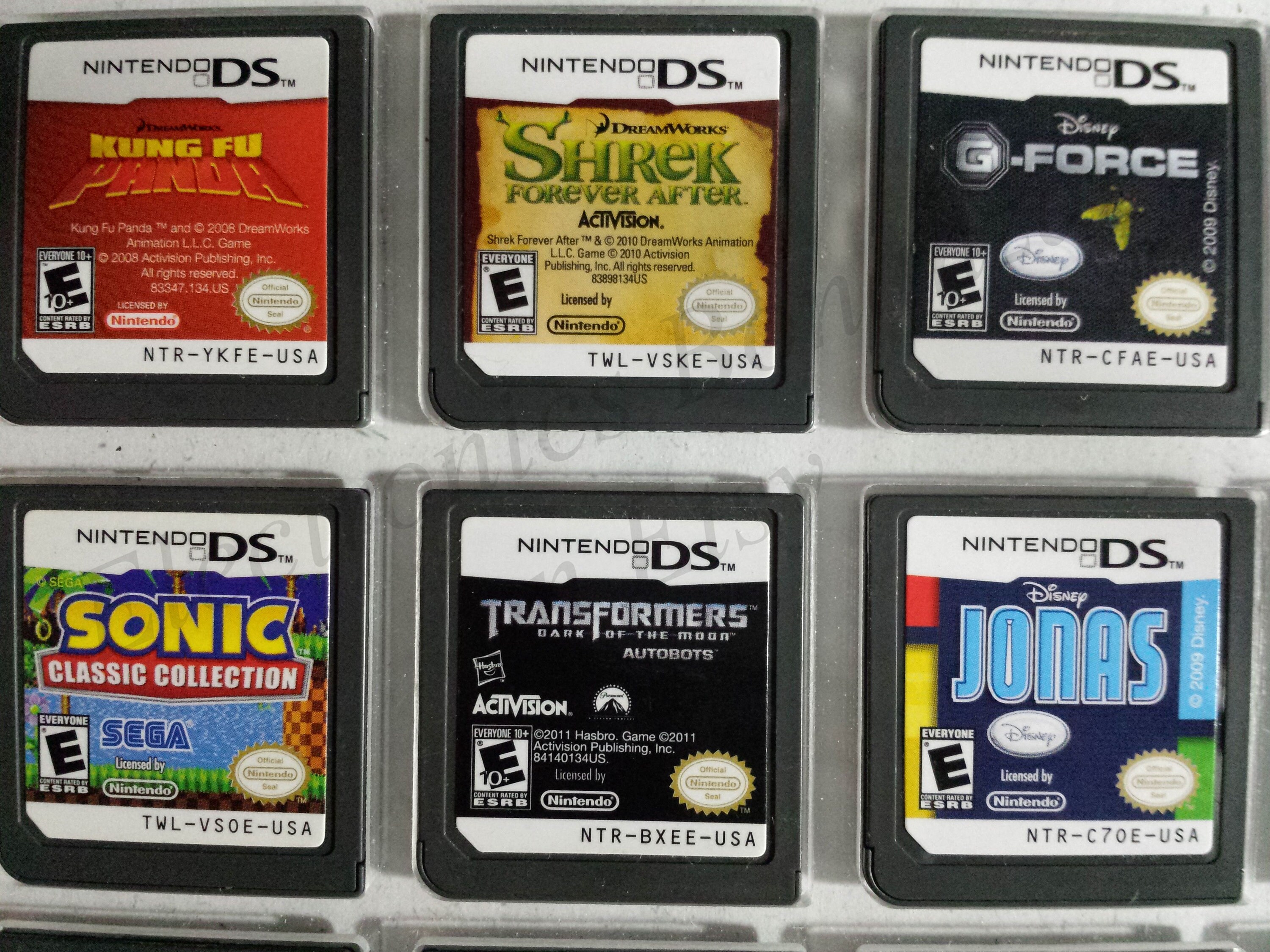 Authentic Nintendo DS Games for DS / Dslite / Dsi / 3DS XL and 2DS - Etsy