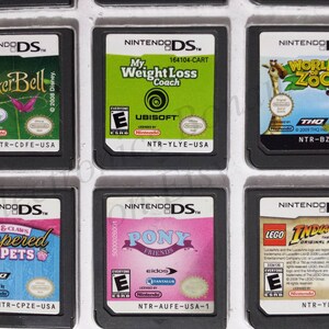 Authentic Nintendo DS Games for DS / Dslite / Dsi / 3DS XL and 2DS - Etsy