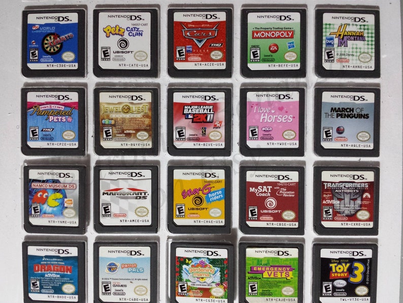 Authentic Nintendo DS Games for DS / Dslite / Dsi / 3DS XL and - Etsy