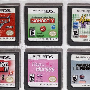 Authentic Nintendo DS Games for DS / Dslite / Dsi / 3DS XL and 2DS - Etsy