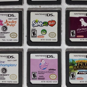 Authentic Nintendo DS Games for DS / Dslite / Dsi / 3DS XL and 2DS - Etsy