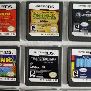 Authentic Nintendo DS Games for DS / Dslite / Dsi / 3DS XL and 2DS - Etsy