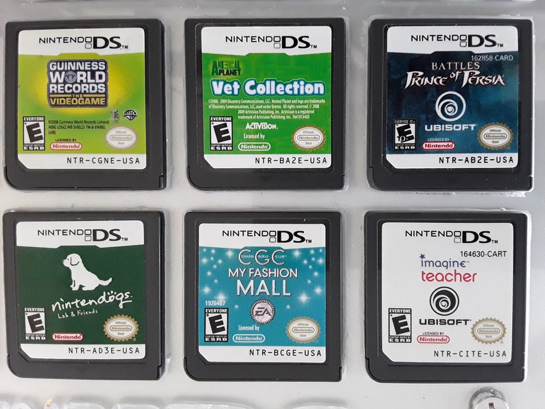 Authentic Nintendo DS Games for DS / Dslite / Dsi / 3DS XL and 2DS - Etsy
