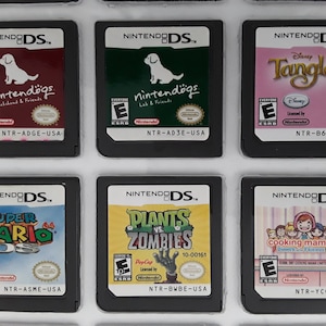 Authentic Nintendo DS Games for DS / Dslite / Dsi / 3DS XL and 2DS - Etsy