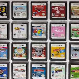 Authentic Nintendo DS Games for DS / Dslite / Dsi / 3DS XL and 2DS - Etsy