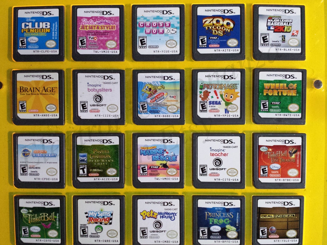 Authentic Nintendo DS Games for DS / Dslite / Dsi / 3DS XL and 2DS - Etsy