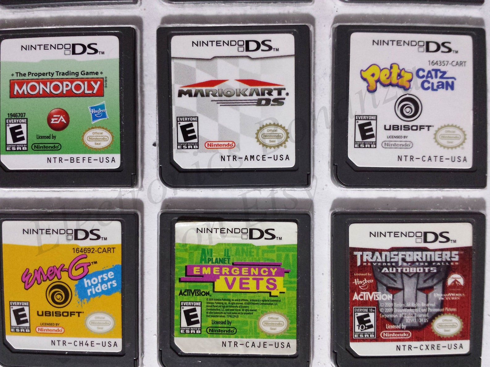 Authentic Nintendo DS Games for DS / Dslite / Dsi / 3DS XL and 2DS - Etsy