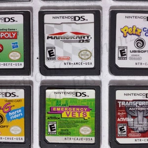 Authentic Nintendo DS Games for DS / Dslite / Dsi / 3DS XL and 2DS - Etsy