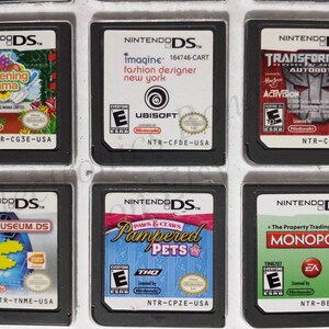 Authentic Nintendo DS Games for DS / Dslite / Dsi / 3DS XL and 2DS - Etsy