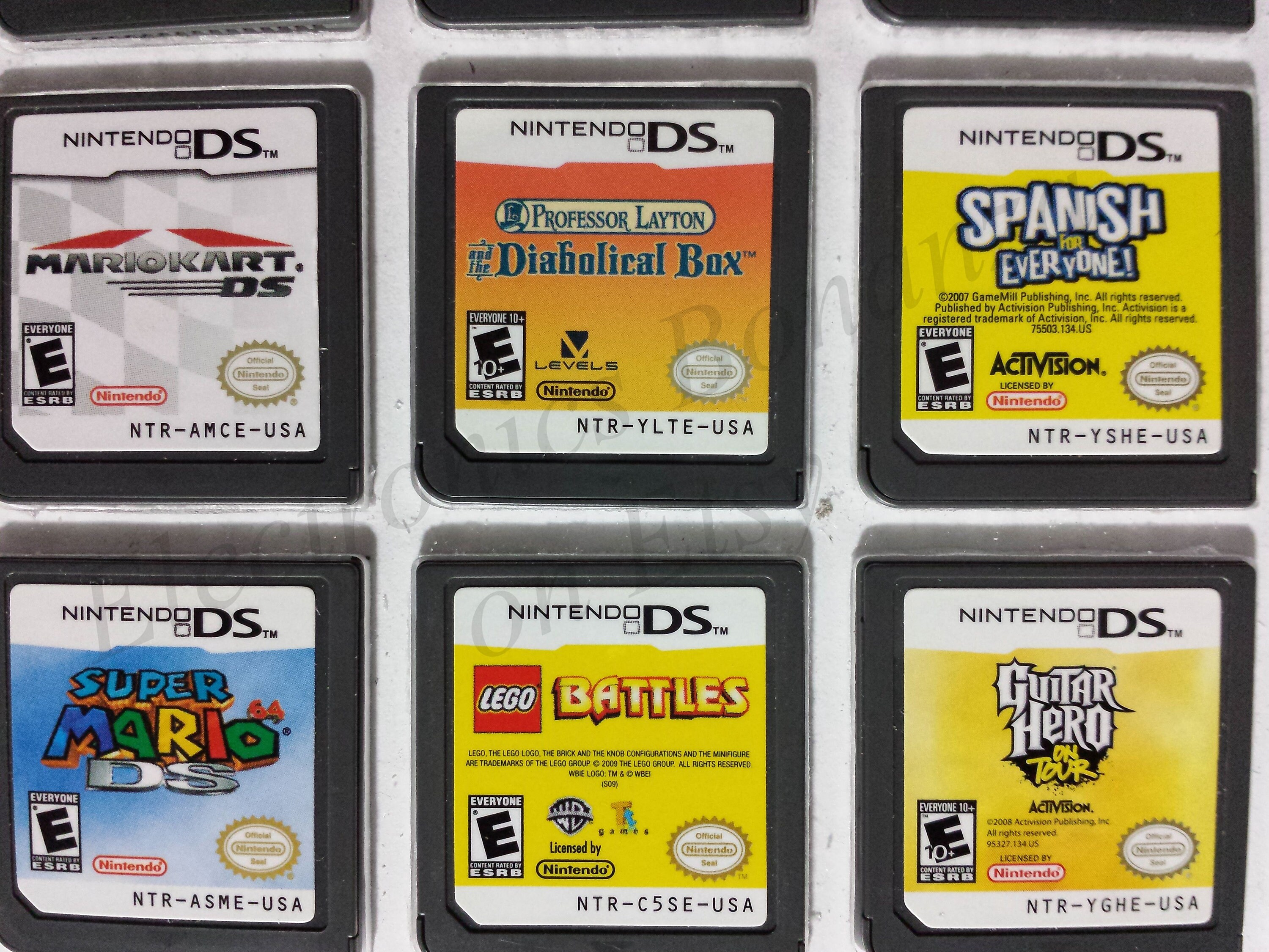 Authentic Nintendo DS Games for DS / Dslite / Dsi / 3DS XL and 2DS - Etsy
