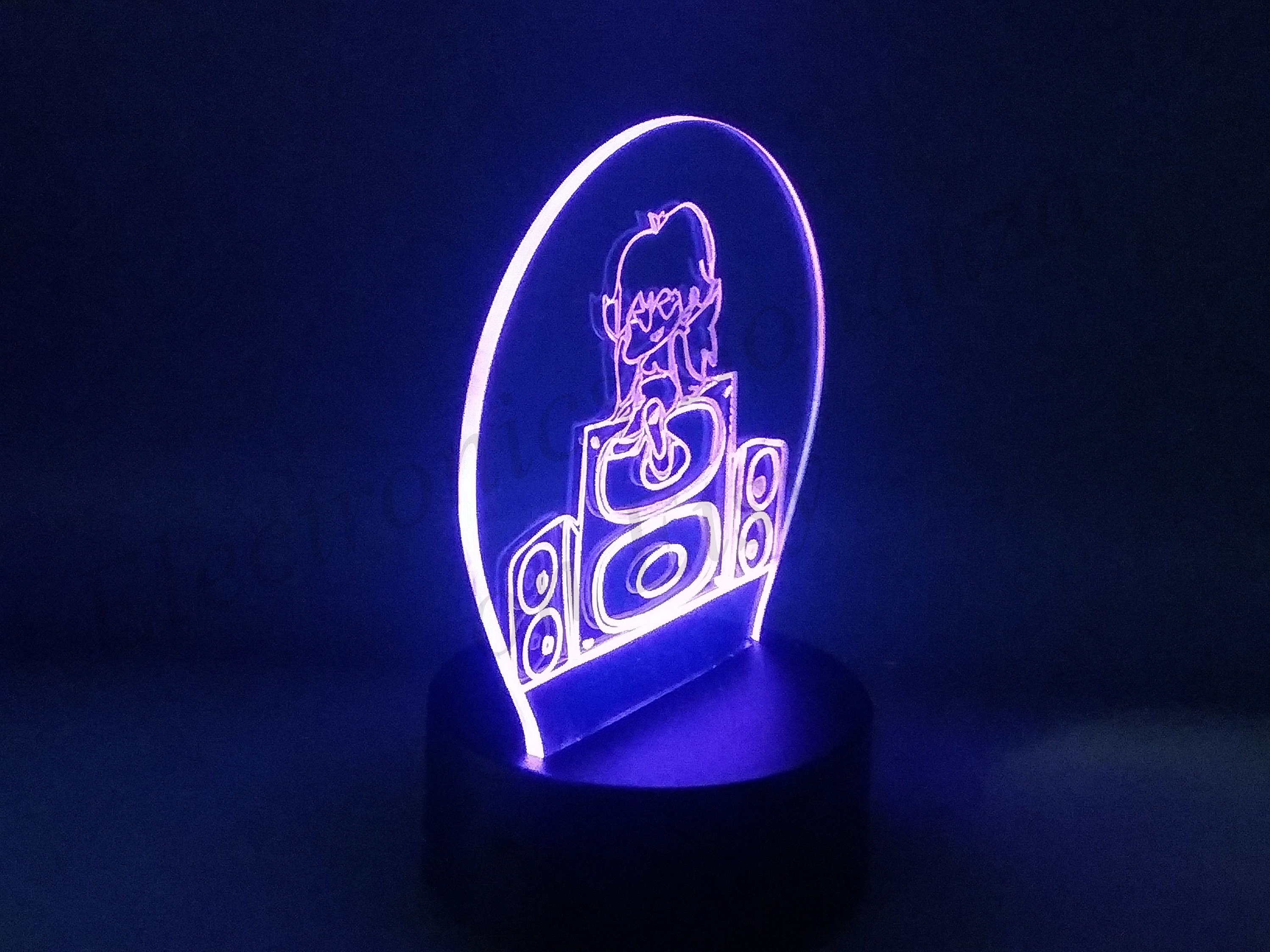 Friday Night Funkin Girl Multi-Color LED Night Light / Desk | Etsy