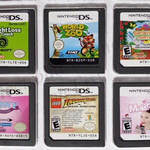 Authentic Nintendo DS Games for DS / Dslite / Dsi / 3DS XL and 2DS - Etsy