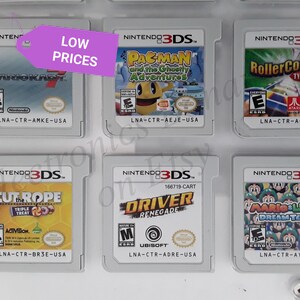 Authentic Nintendo 3DS Games - Etsy