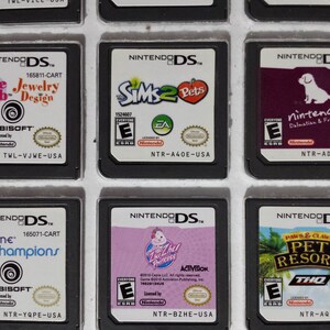 Authentic Nintendo DS Games for DS / Dslite / Dsi / 3DS XL and 2DS - Etsy