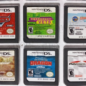 Authentic Nintendo DS Games for DS / Dslite / Dsi / 3DS XL and 2DS - Etsy